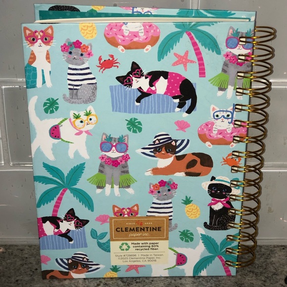 clementine paper | Office | Nwt Clementine Paper Spiral Notebook ...